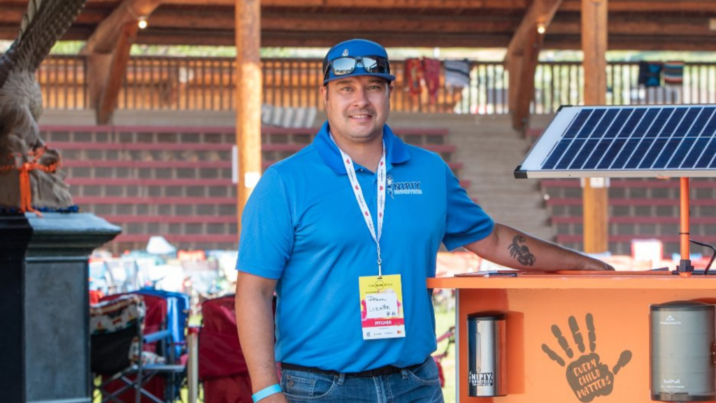 Jason Lizotte, Nipiy Industries, wins Innovation Semi-Final - Pow Wow Pitch